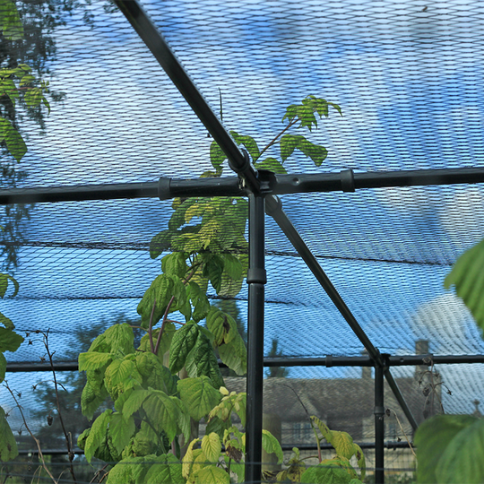 Vegetable Cage Roof Net | 7mm Woven Diamond Mesh | Knowle Nets